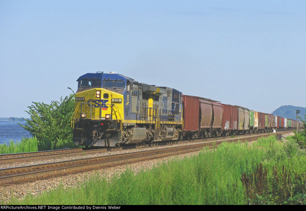 CSXT 515, BNSF's Aurora Sub.